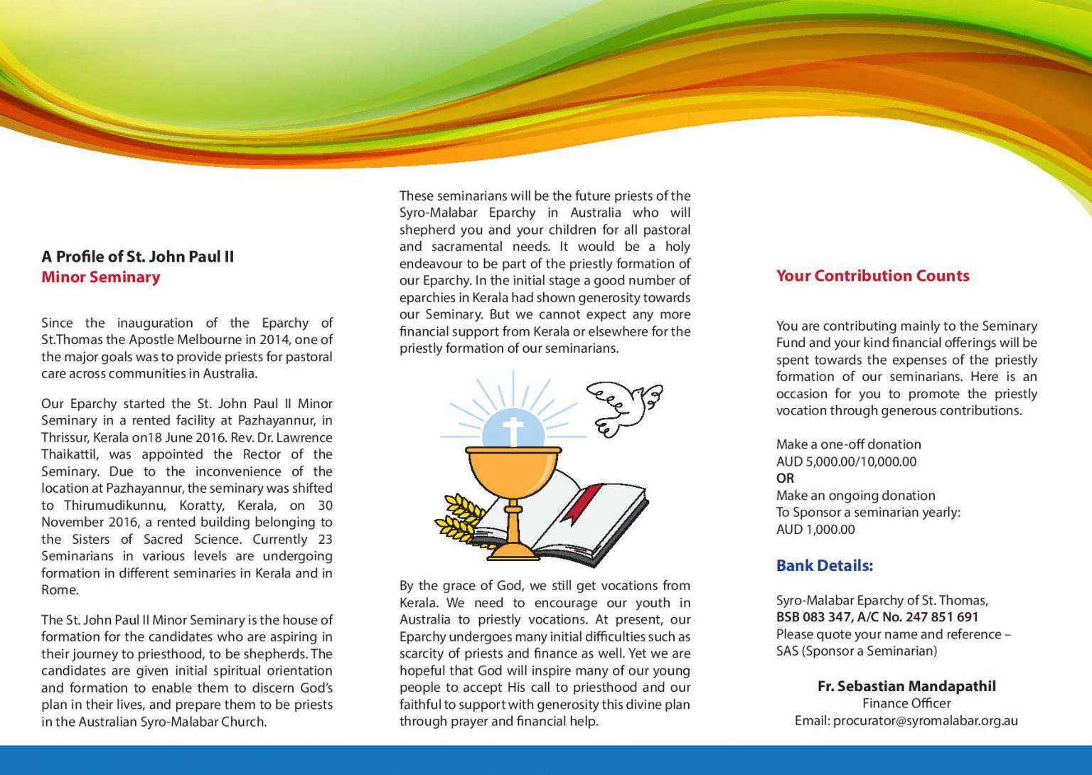 Vocation Promotion - Syro Malabar Australia